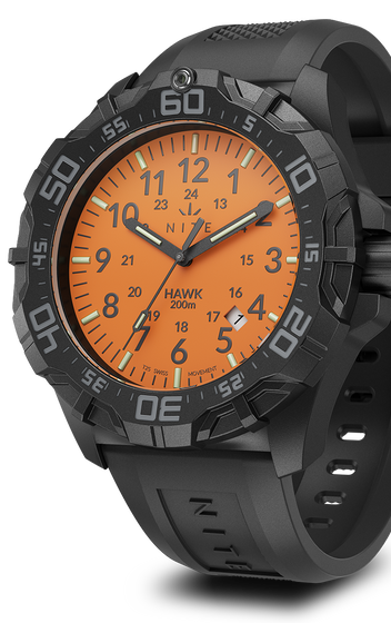NITE HAWK - All-Terrain Military Watch – NITE Watches UK
