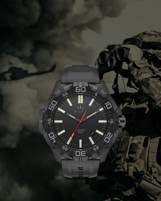 NITE MX10 - Original Field Watch – NITE Watches UK