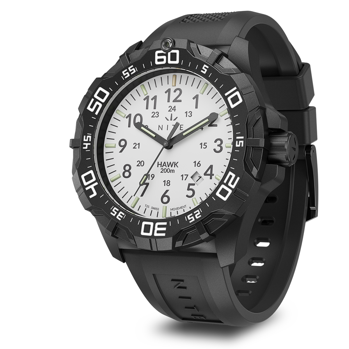 NITE HAWK - All-Terrain Military Watch – NITE Watches UK