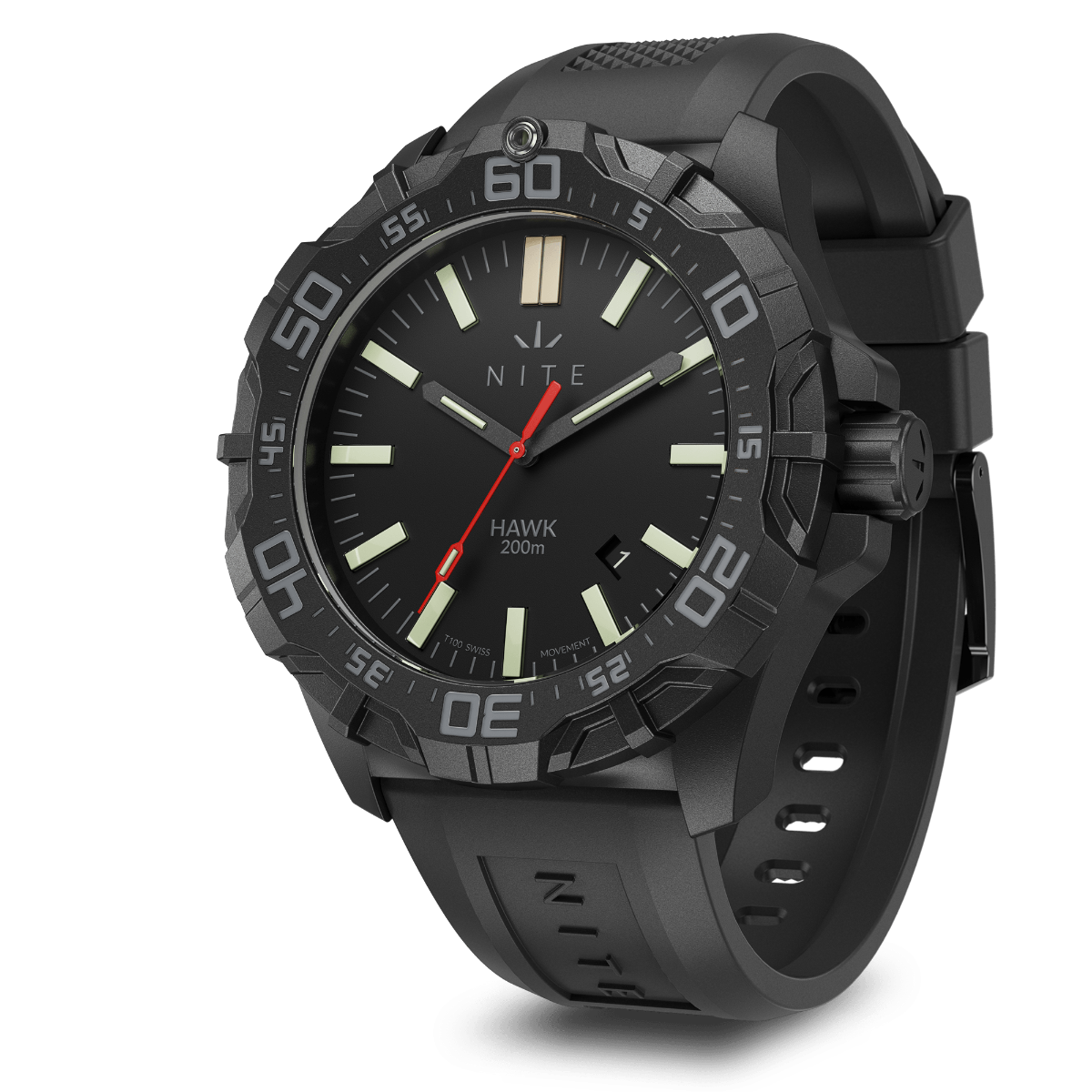 NITE HAWK - All-Terrain Military Watch – NITE Watches UK